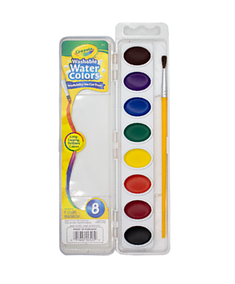 Acuarela Crayola 8 Colores Cod-071662005252 | Oficentro Rosa