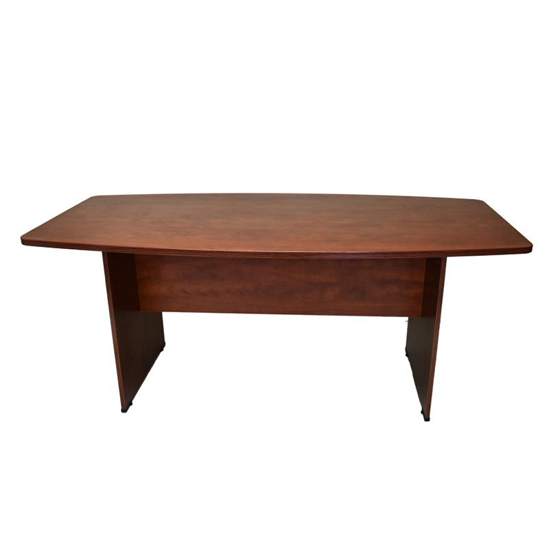 Mesa conferencia Eficiencia rectangular seis personas color cerezo ...