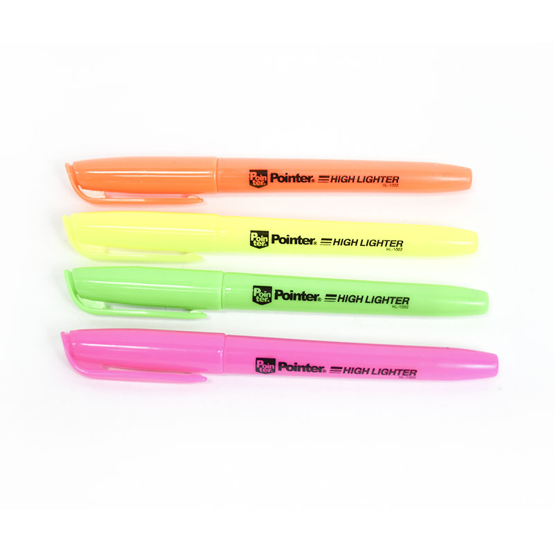 Resaltador Pointer HL-1002 varios colores cod. 1-1832 | Oficentro Rosa