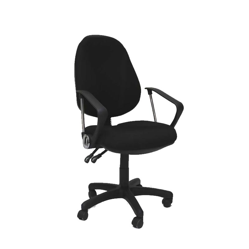 Silla Secretarial M7 doble Función Cod. 1-1007 DISPONIBLE CON BRAZOS O ...
